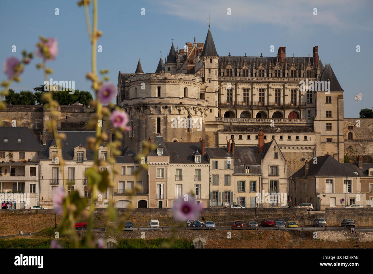 Amboise, The Loire Valley, castle in Amboise -Town of Leonardo da Vinci ...