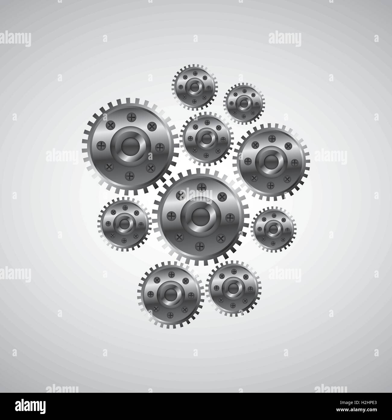 gears machine settings icon Stock Vector Image & Art - Alamy