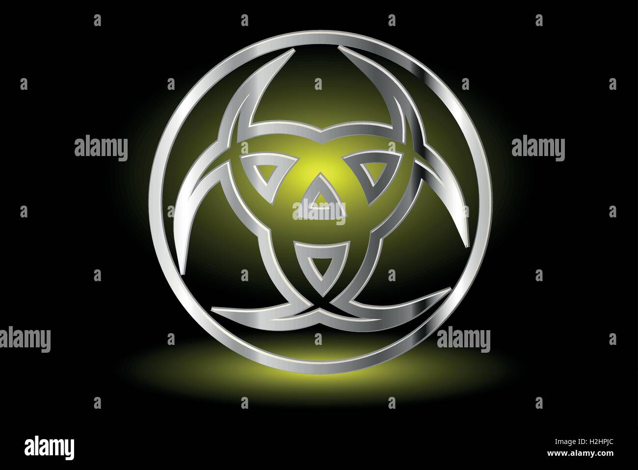 Three crescent , The horn of Odin , three crescent symbol Stock Vector ...