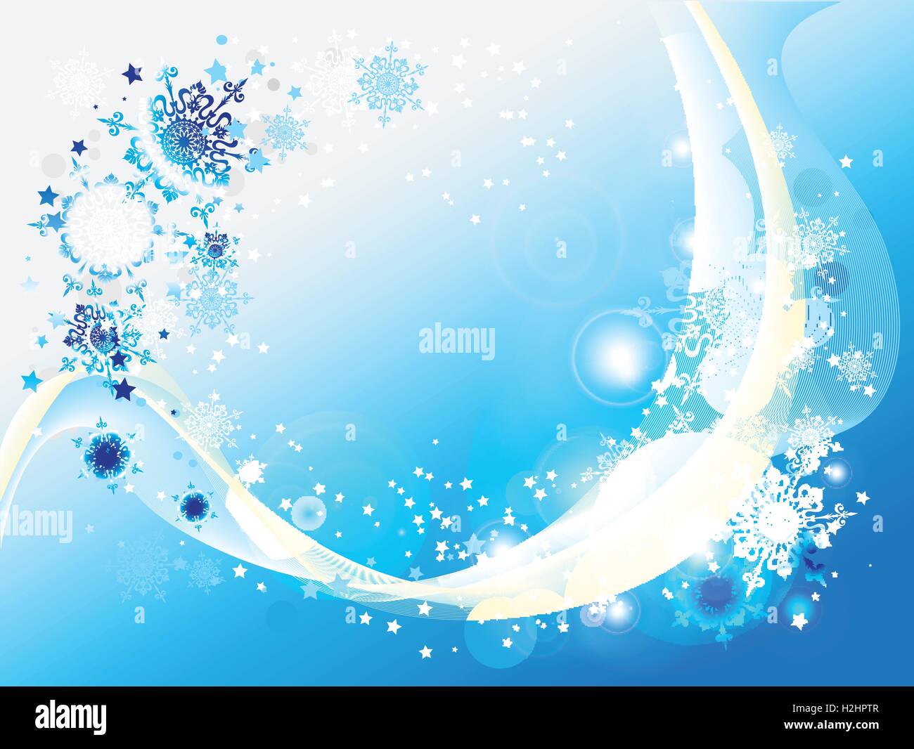 Blue abstract snow background Stock Vector Image & Art - Alamy