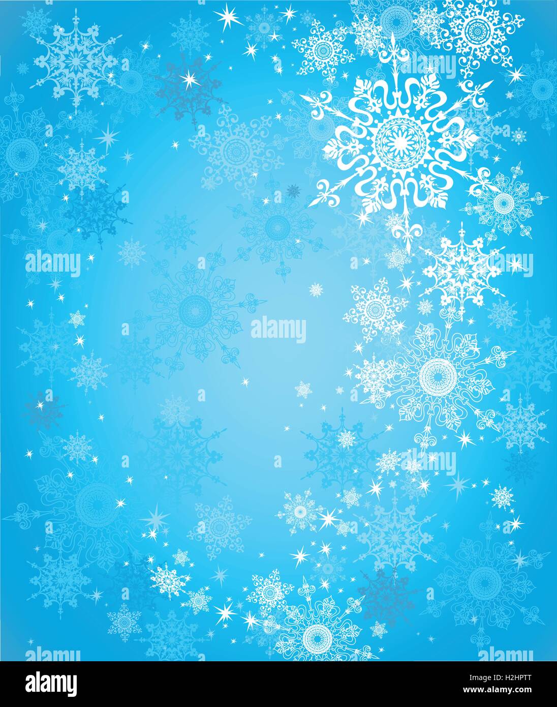 Blue snow background Stock Vector Image & Art - Alamy