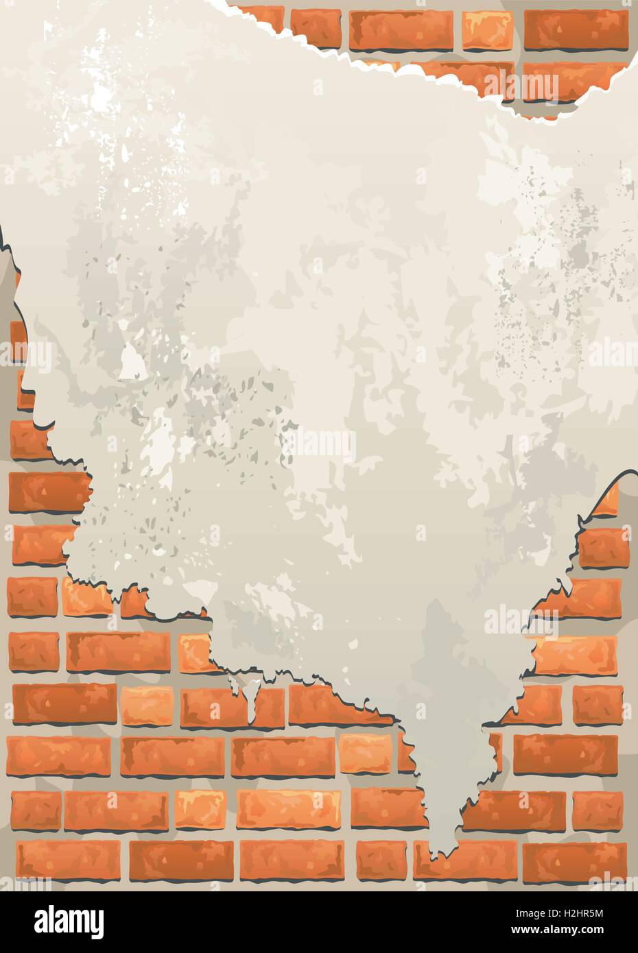 Brick wall texture old Stock Vector Images - Alamy