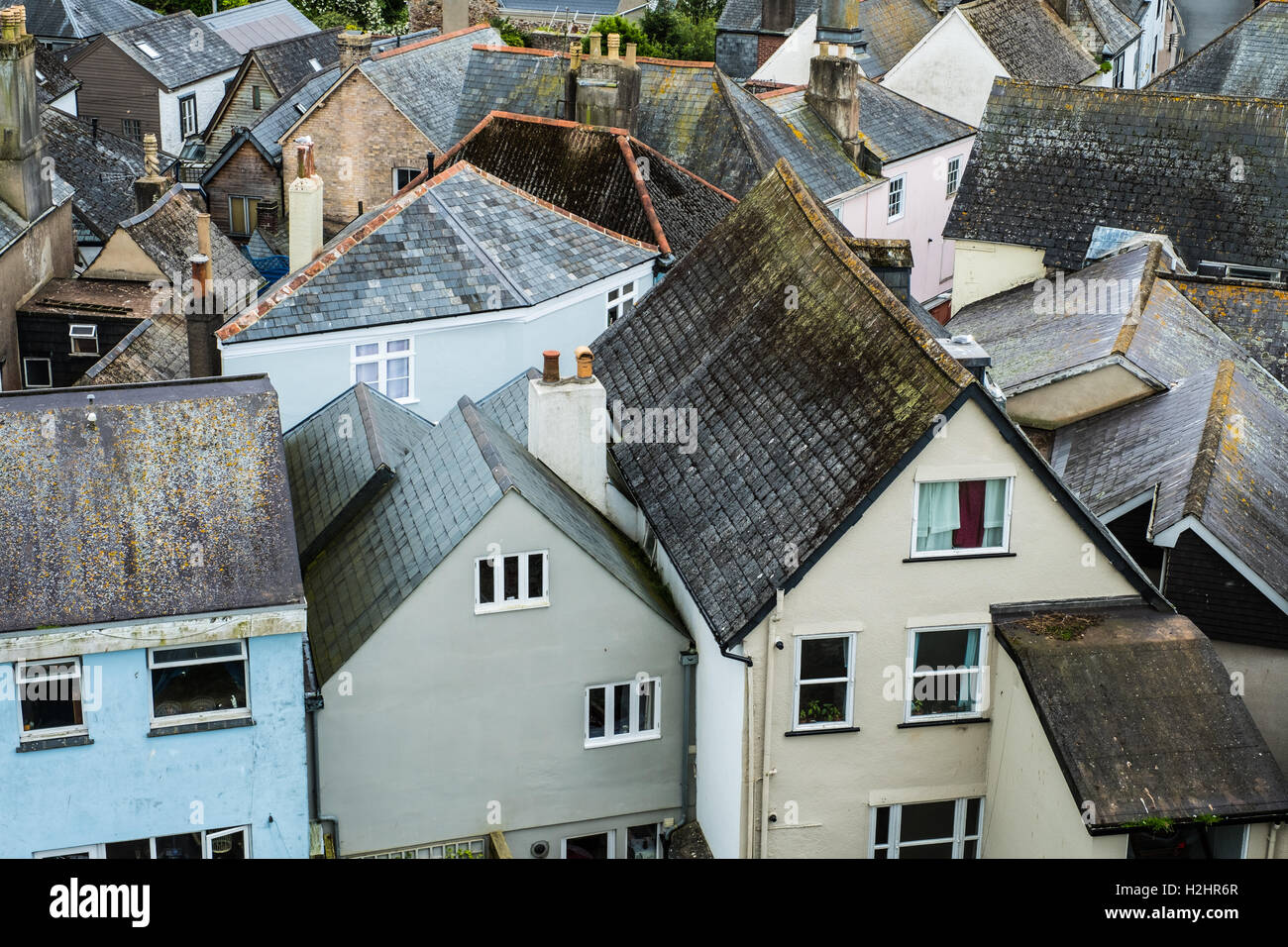 Rooftop houses hi-res stock photography and images - Alamy
