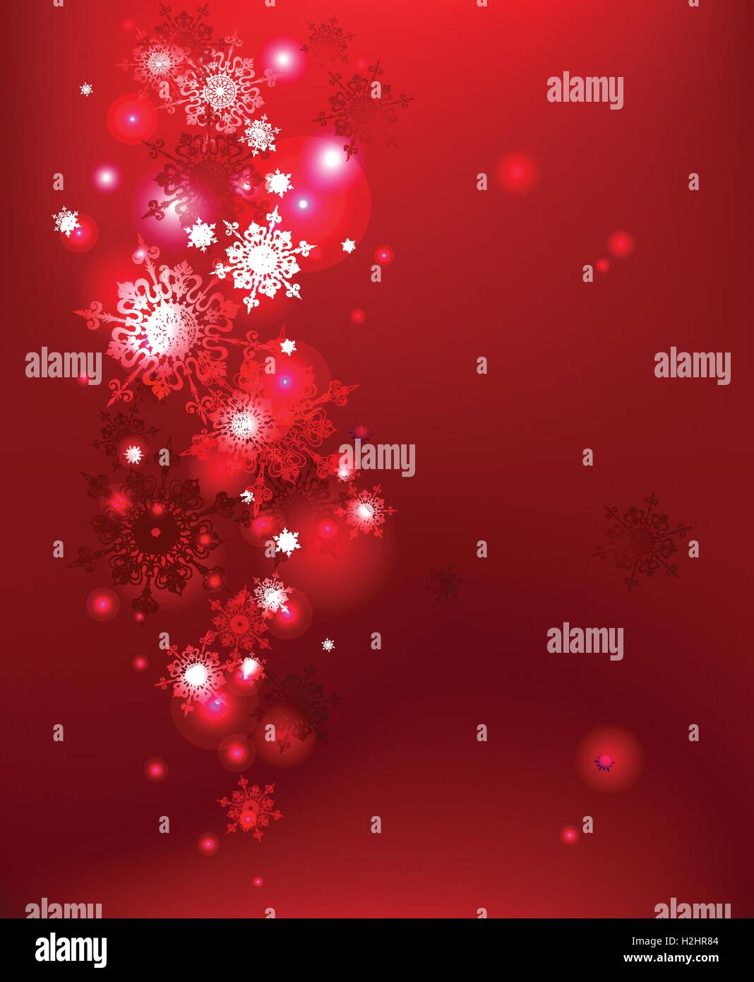Red winter background Stock Vector Image & Art - Alamy