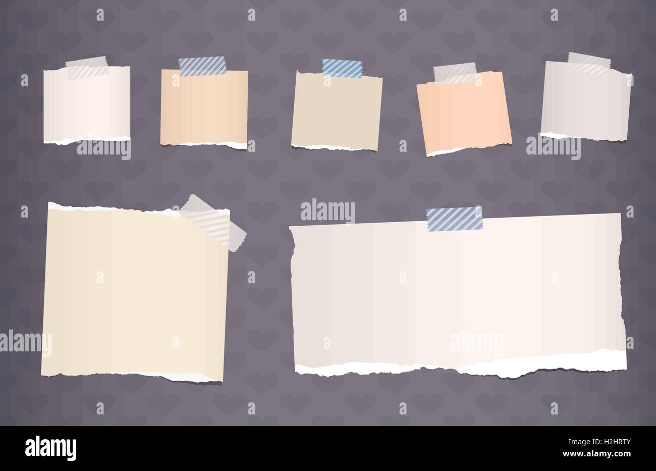Paper stuck Stock Vector Images - Alamy