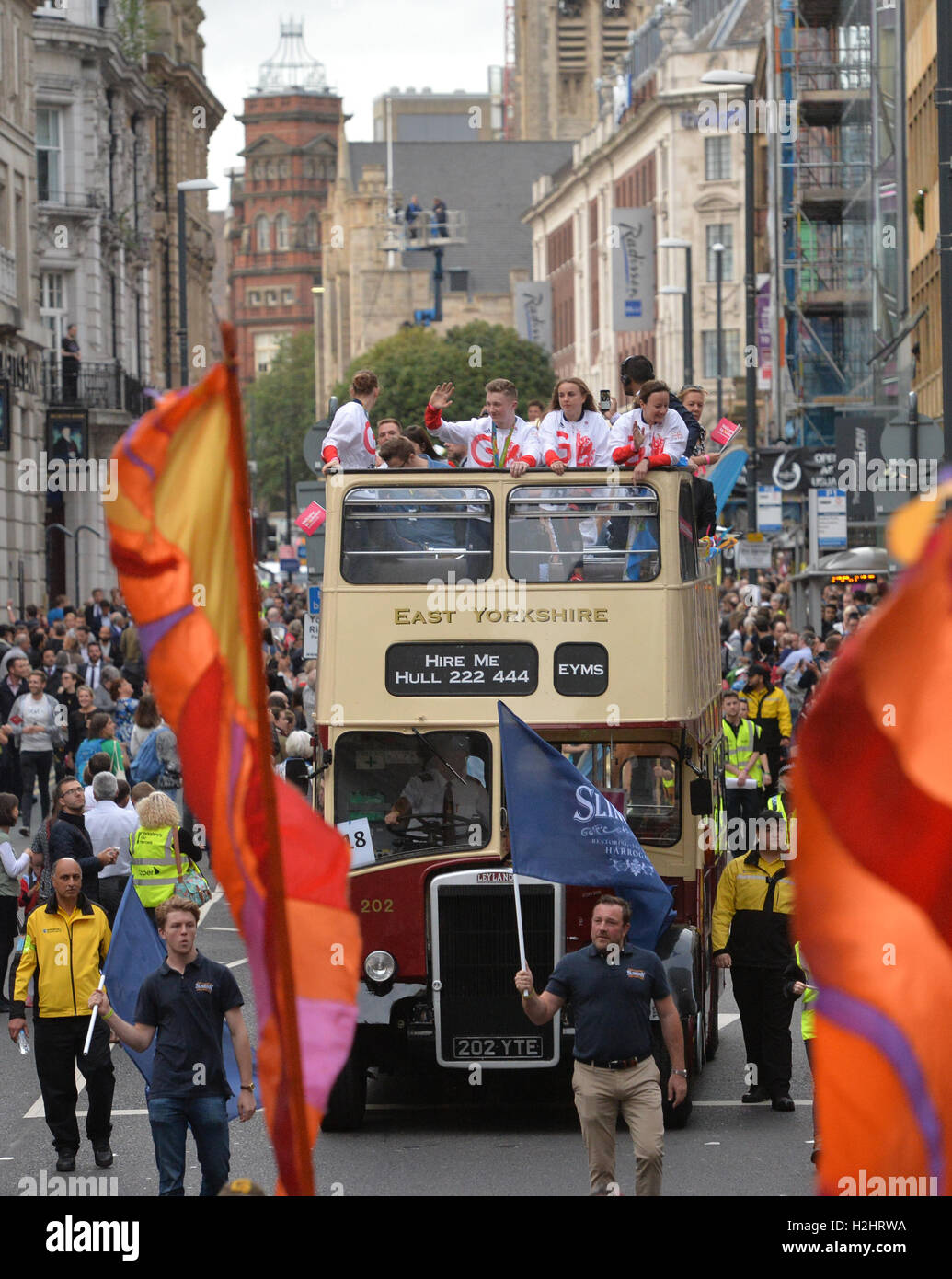 Great Britain's Bryony Page, Nile Wilson, Lois Toulson and Rebecca ...
