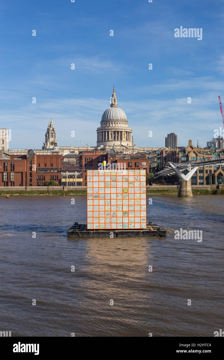 Take Me To The River, "Floating Dreams" art installation on the River ...