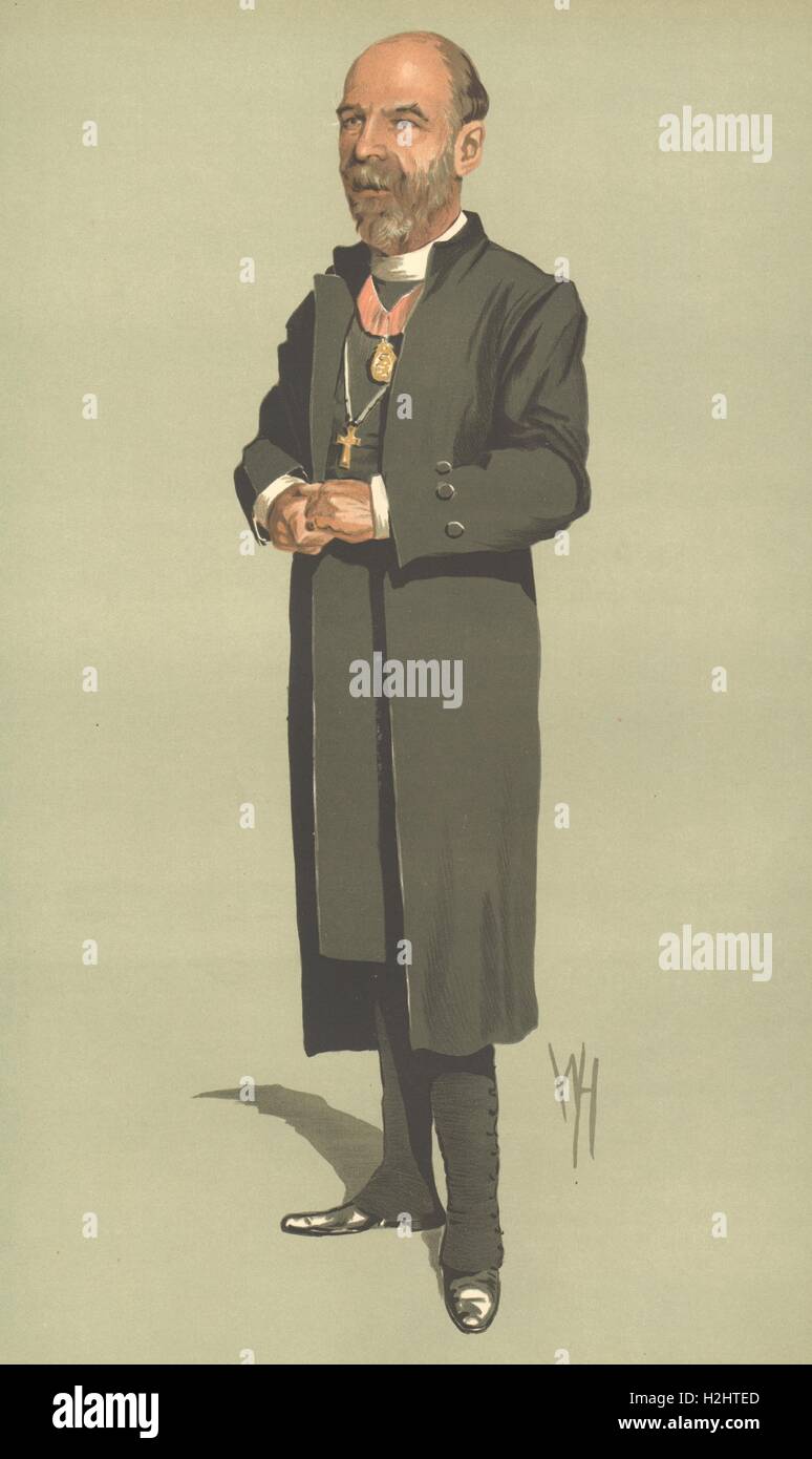 VANITY FAIR SPY CARTOON. The Rt Rev Herbert Edward Ryle 'the Dean ...