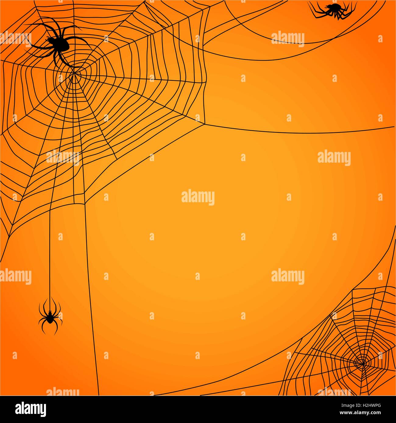 Cobweb with spiders Stock Vector Image & Art - Alamy