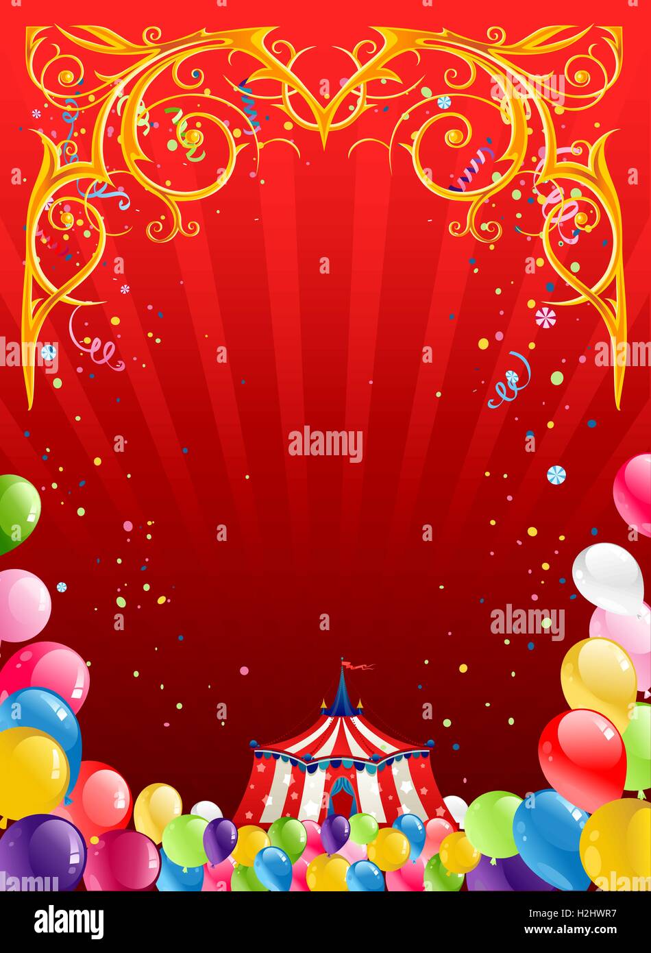 Festive circus background Stock Vector Image & Art - Alamy