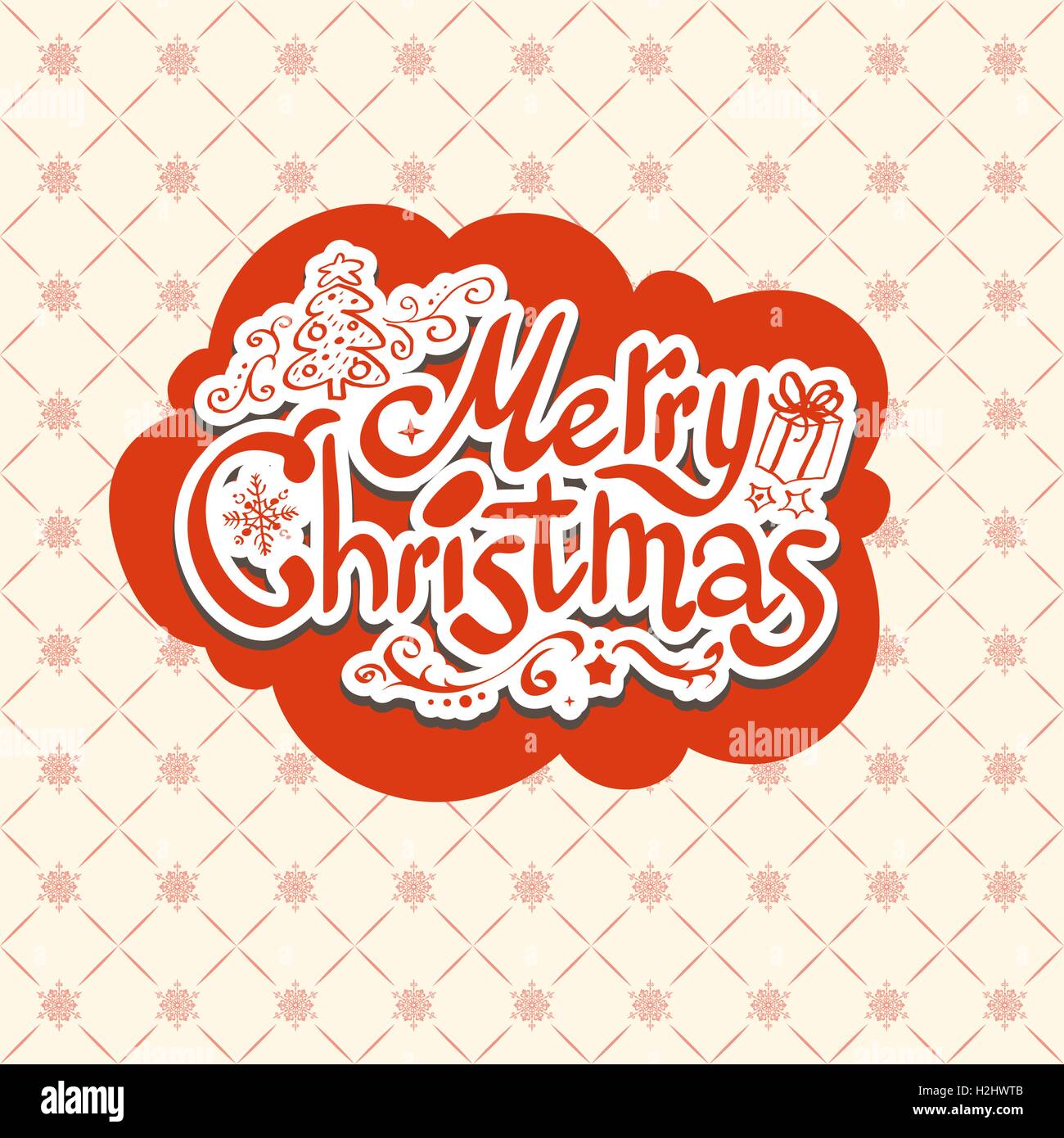 Merry retro Stock Vector Images - Alamy