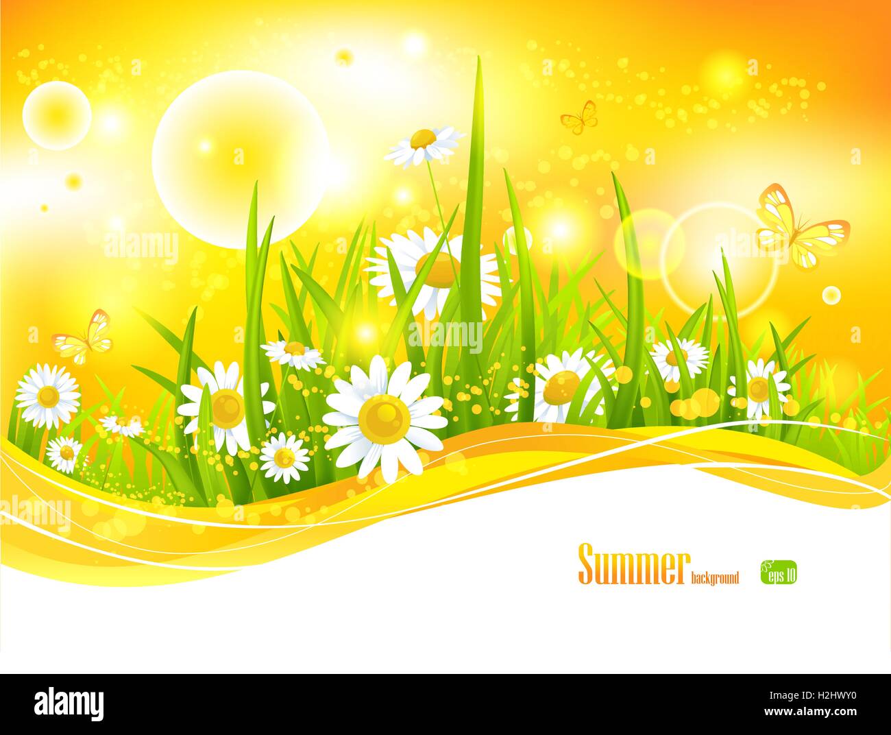 Sunny bright background Stock Vector Image & Art - Alamy