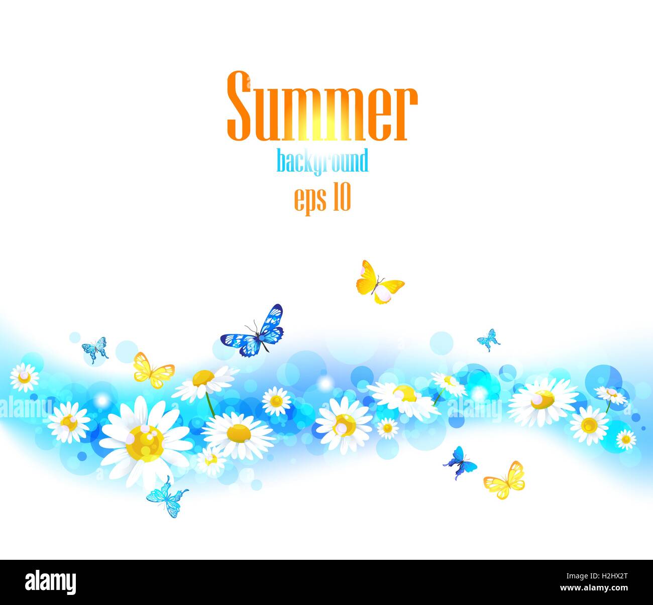 Bright summer background Stock Vector Image & Art - Alamy