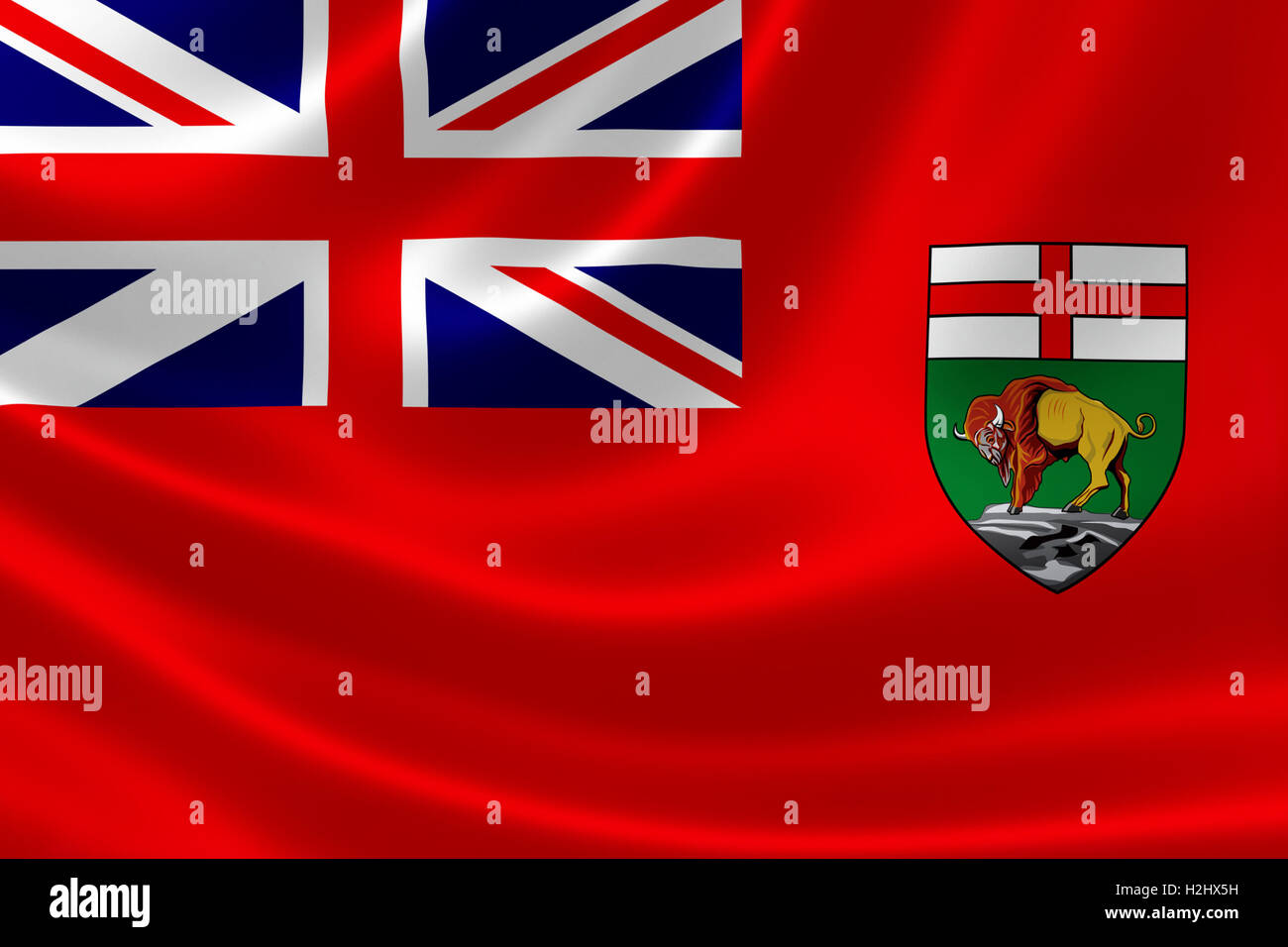 Manitoba provincial flag hi-res stock photography and images - Alamy