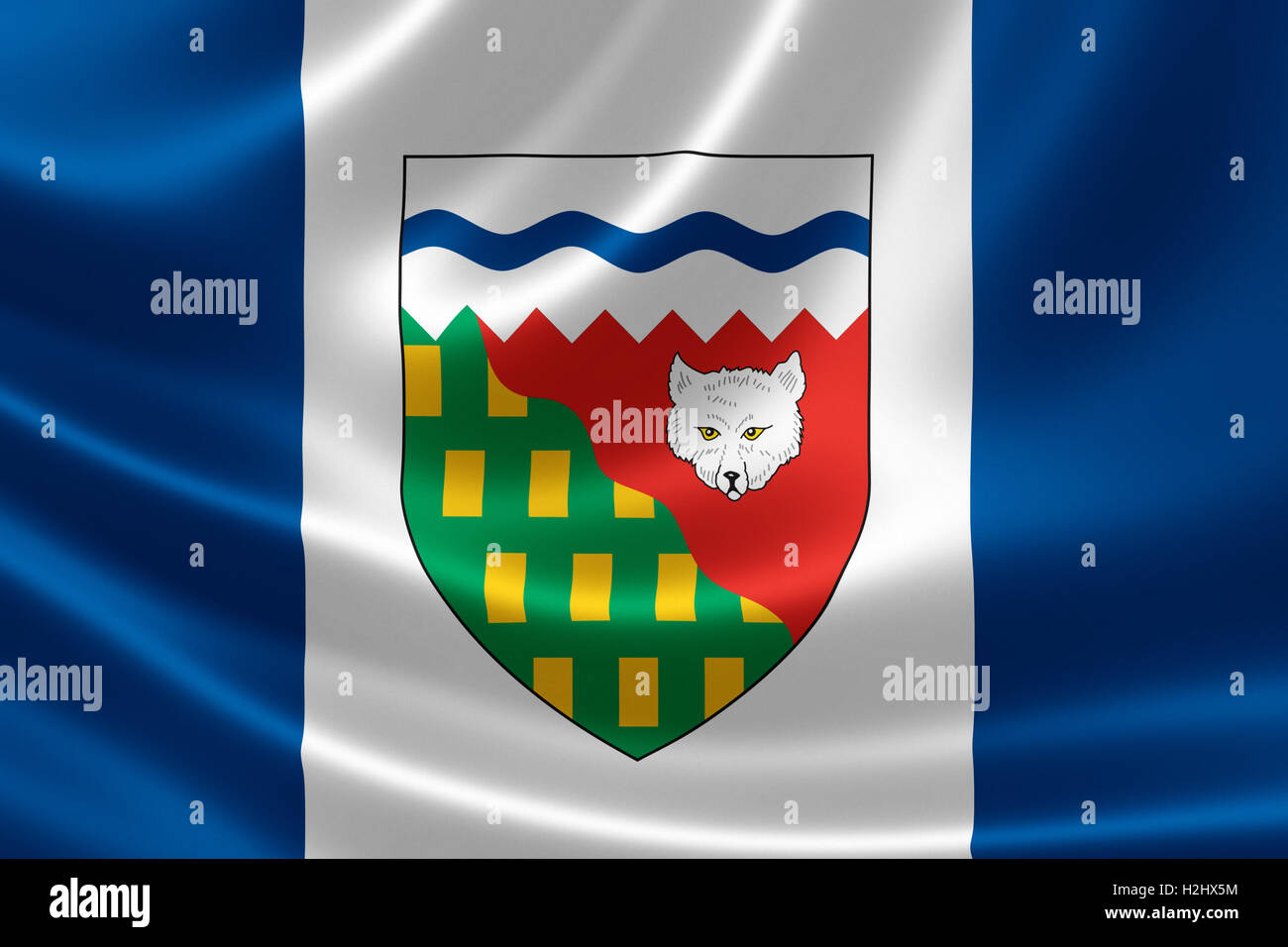 Northern Territories Canada Flag