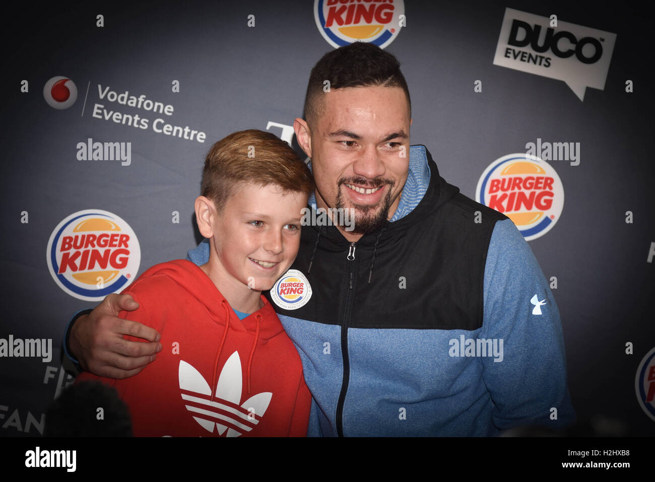 Auckland, New Zealand. 29th Sep, 2016. New Zealand heavyweight boxer ...