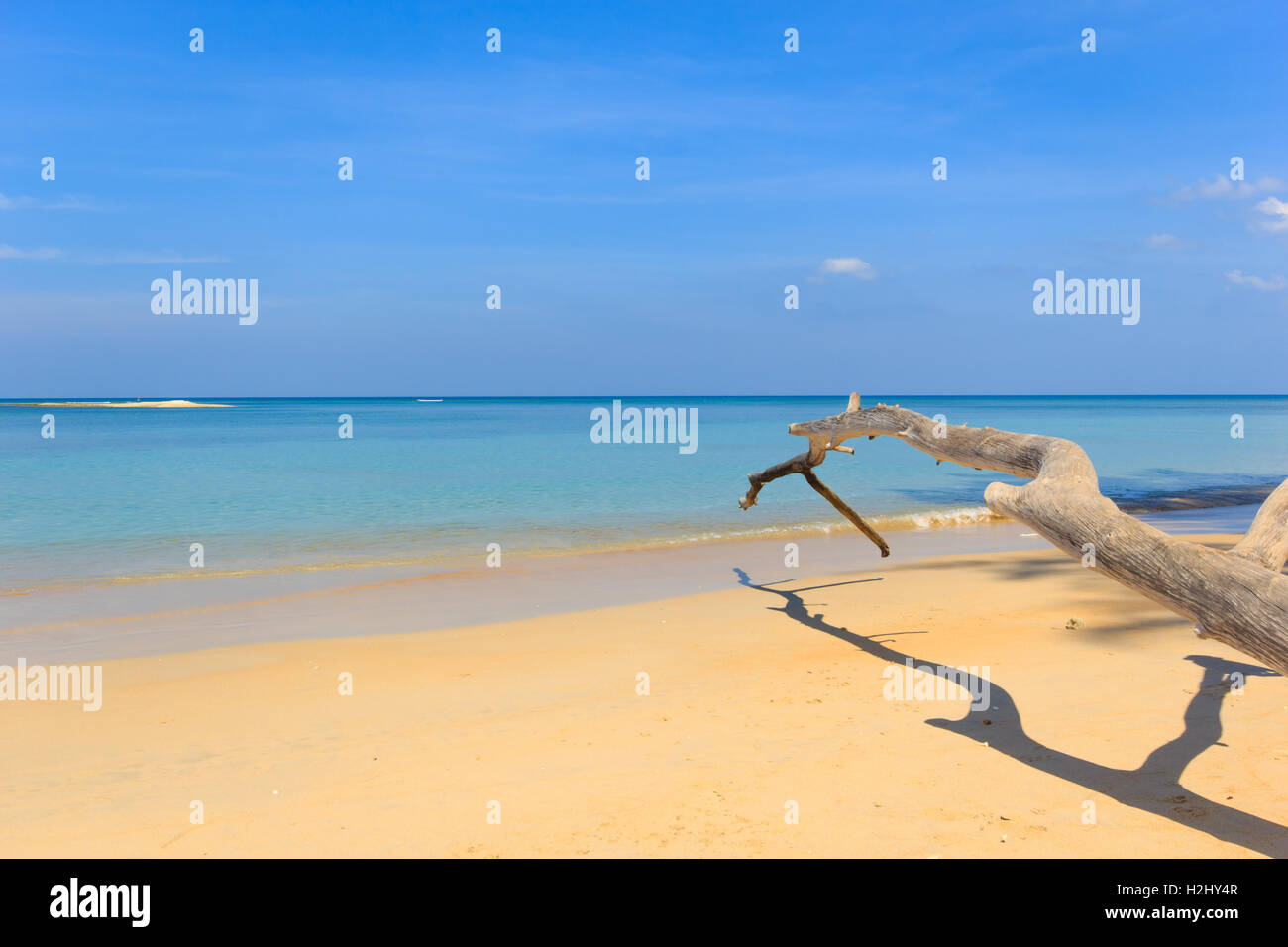 Paradisiac beach in Phuket Thailand Stock Photo - Alamy