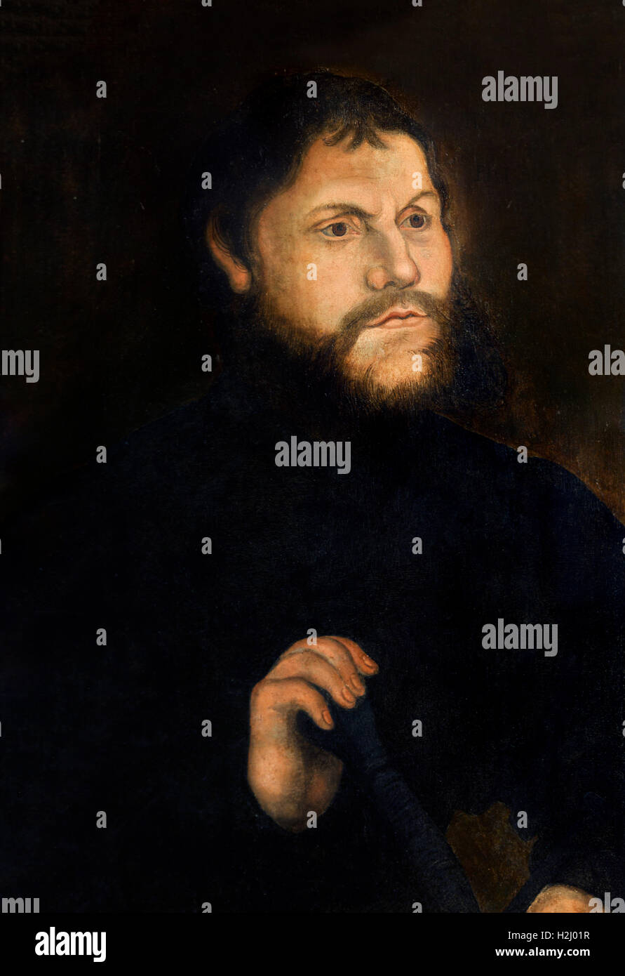Lucas cranach martin luther hi-res stock photography and images - Alamy