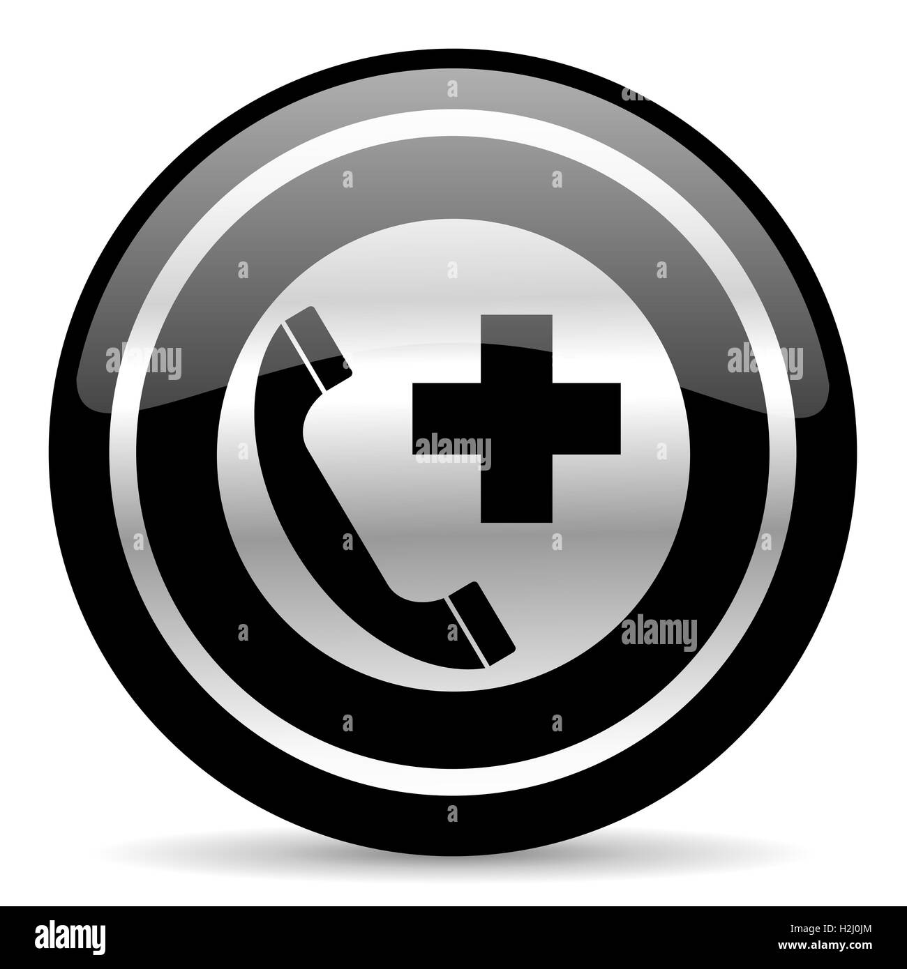 Medical call Black and White Stock Photos & Images - Alamy