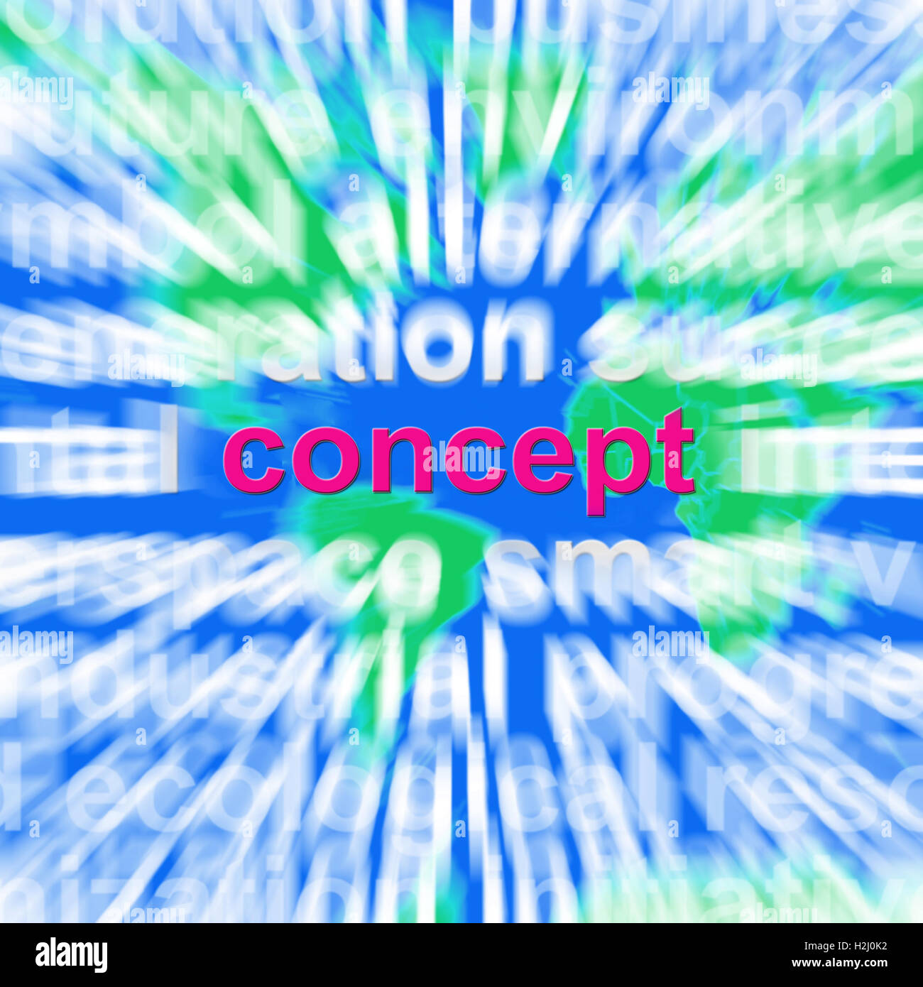 Concept Word Cloud Shows Idea Concepts Stock Photo - Alamy