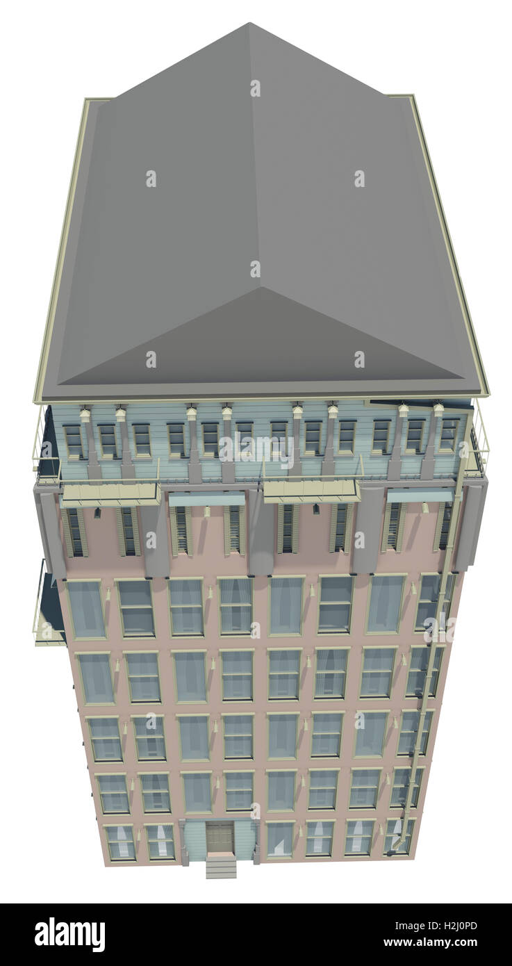 Highly detailed building Stock Photo - Alamy