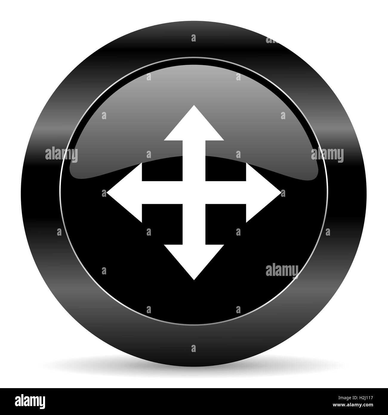 Vertical arrow Black and White Stock Photos & Images - Alamy
