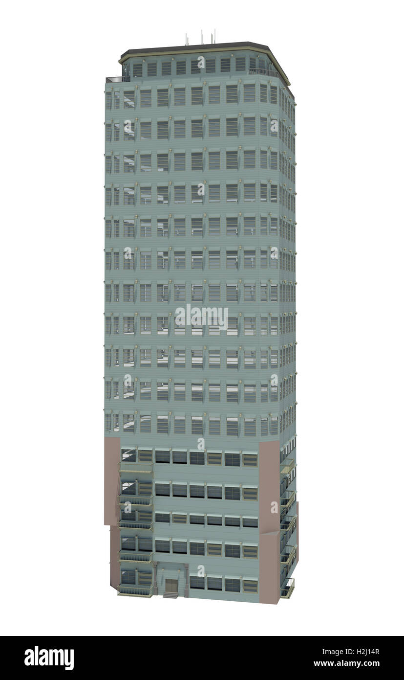 Highly detailed building Stock Photo - Alamy