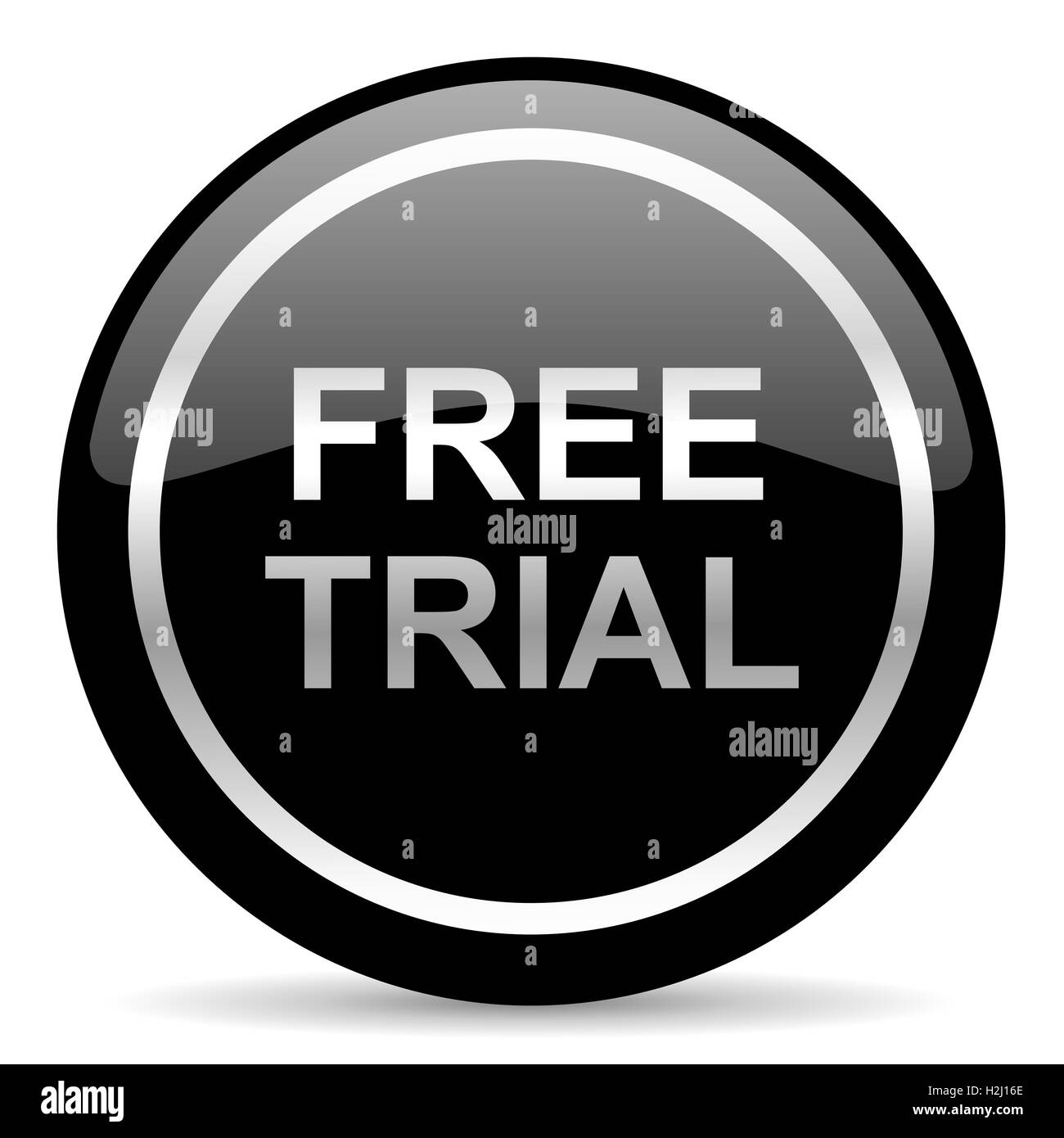 Trial icon hi-res stock photography and images - Alamy