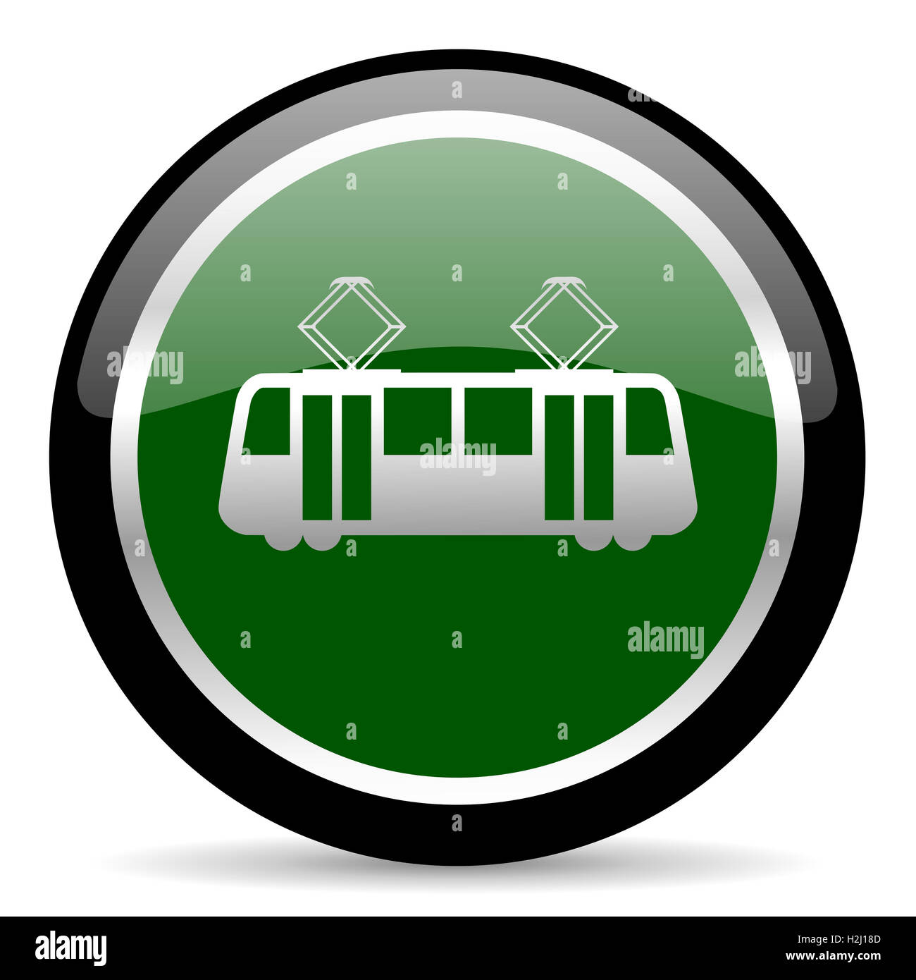 Tram circle Cut Out Stock Images & Pictures - Alamy