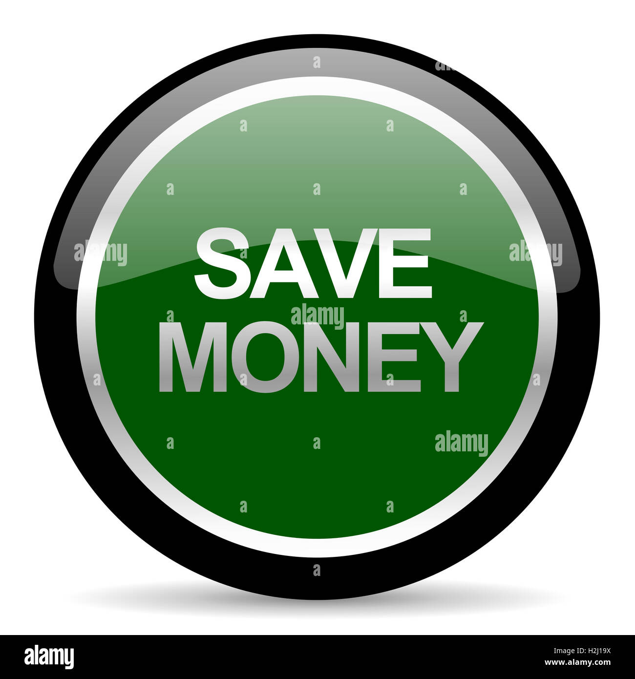 save money icon Stock Photo - Alamy