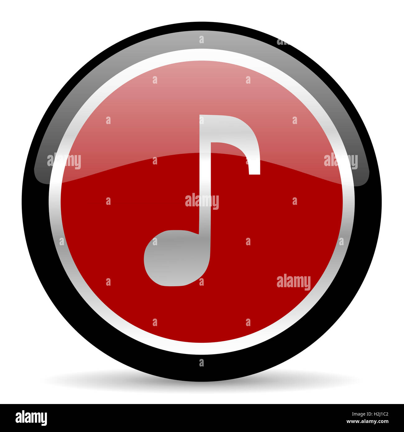 Phone music symbol Cut Out Stock Images & Pictures - Alamy