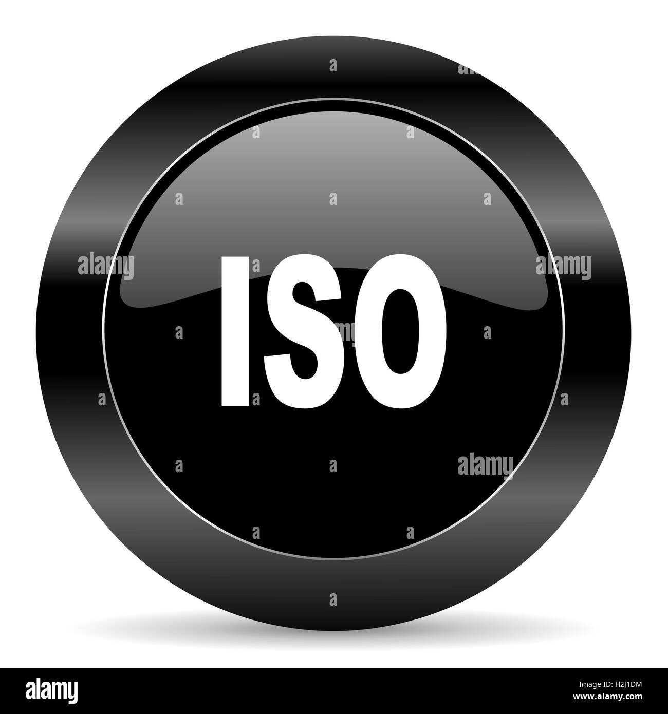 Iso icon Black and White Stock Photos & Images - Alamy