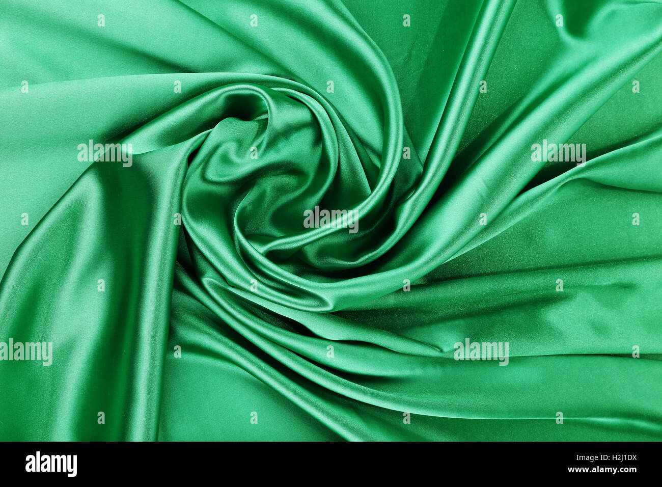 Green silk background Stock Photo - Alamy