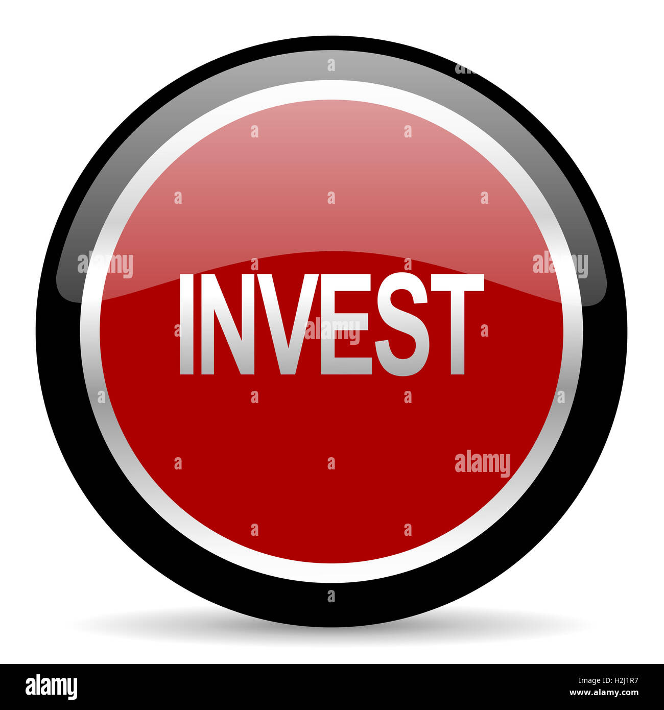 Investment strategy icon black Cut Out Stock Images & Pictures - Alamy