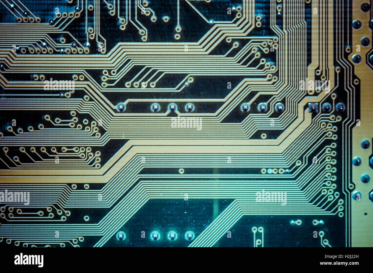 Microcircuit, Motherboard, computer and electronics modern backg Stock ...