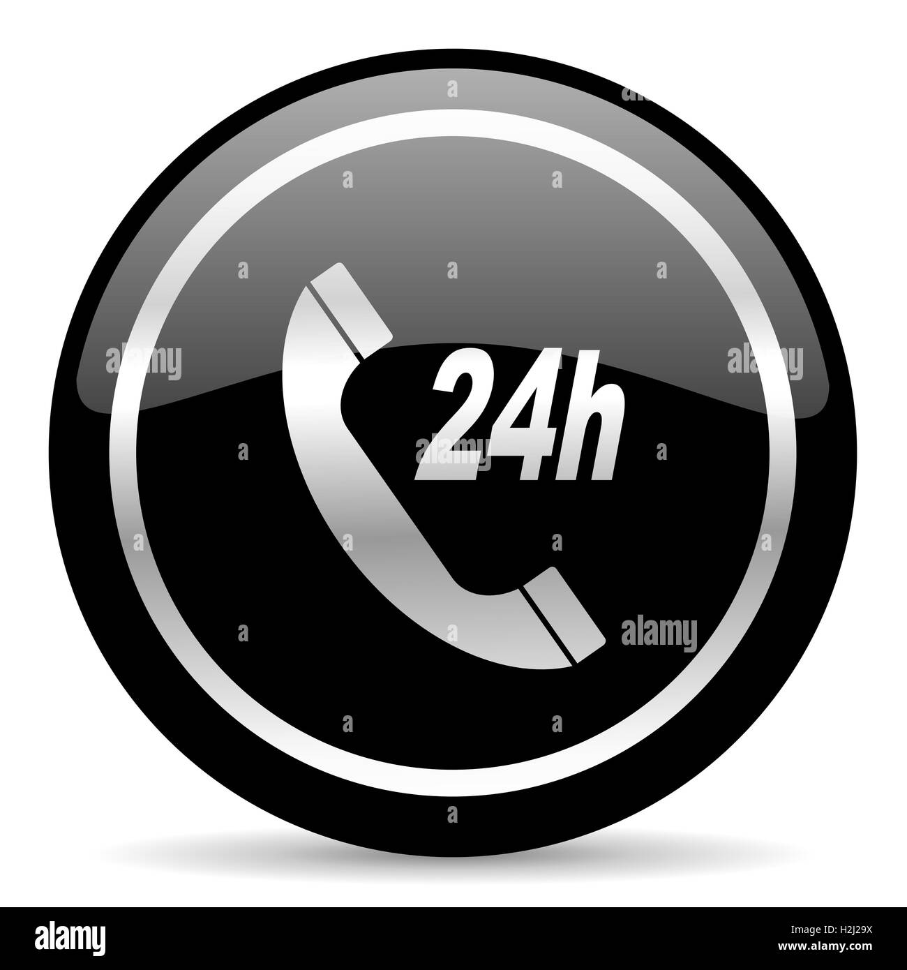 Call center line service Black and White Stock Photos & Images - Alamy