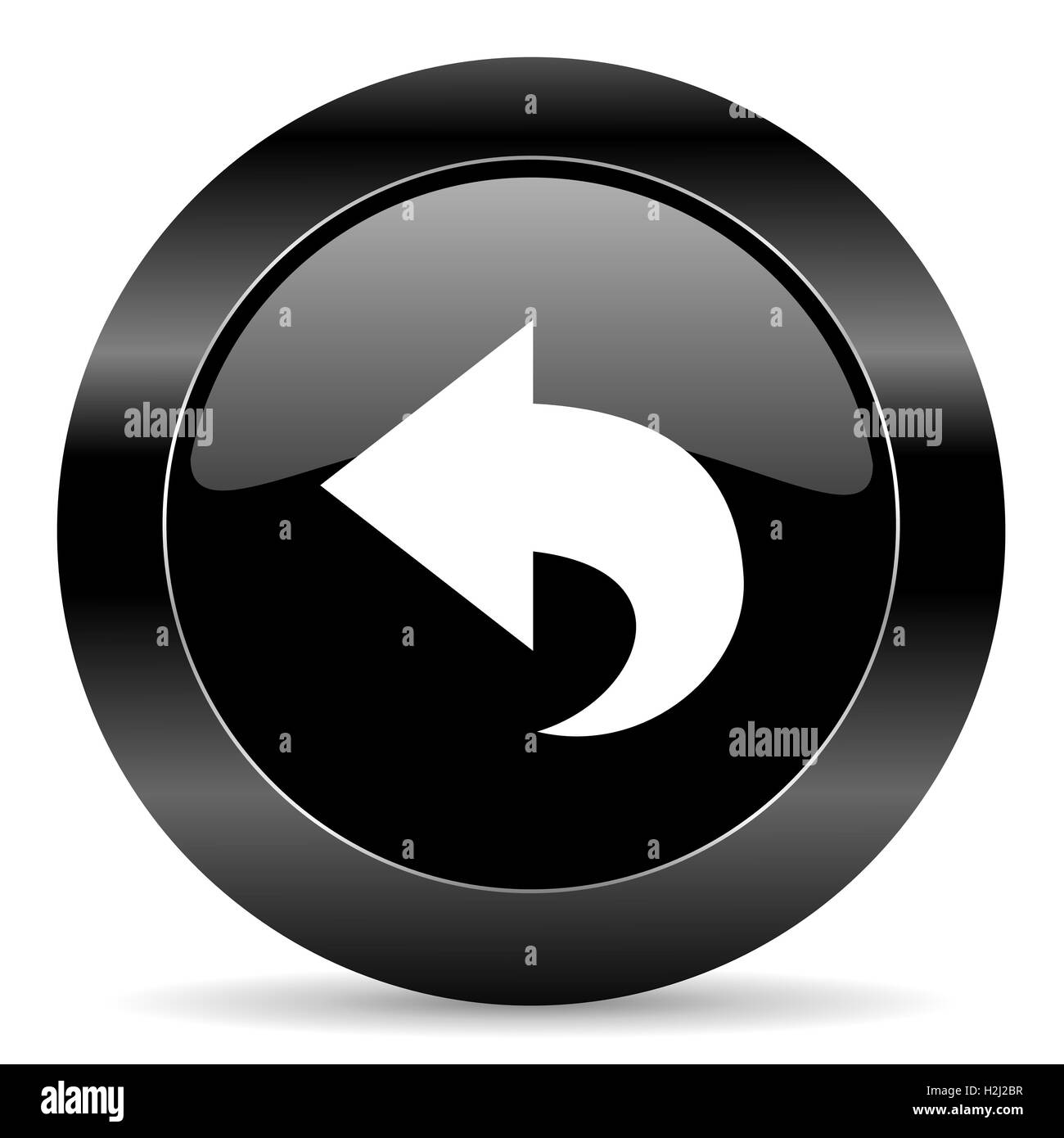 Go back button hi-res stock photography and images - Alamy