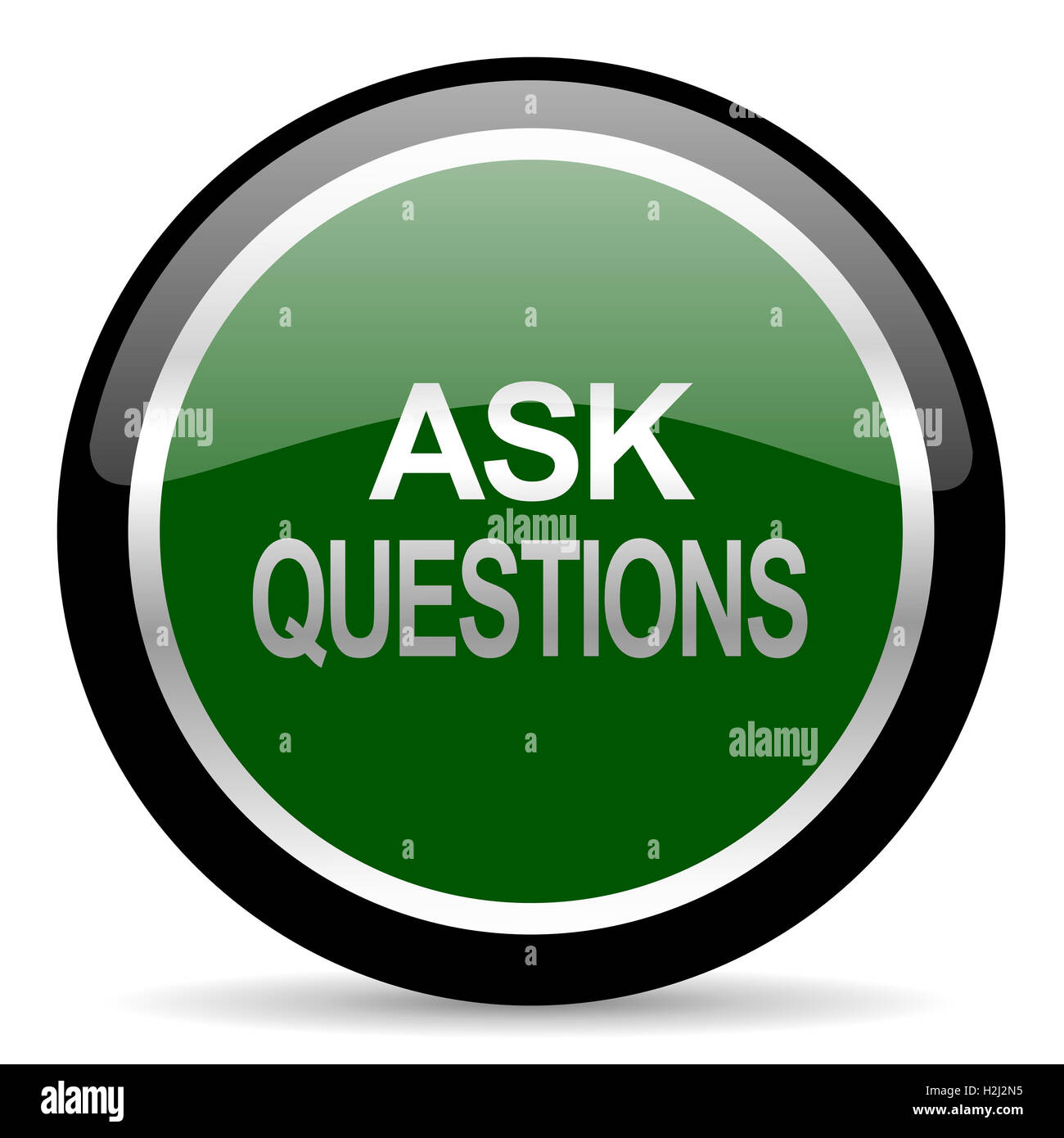 Icon questions Cut Out Stock Images & Pictures - Alamy