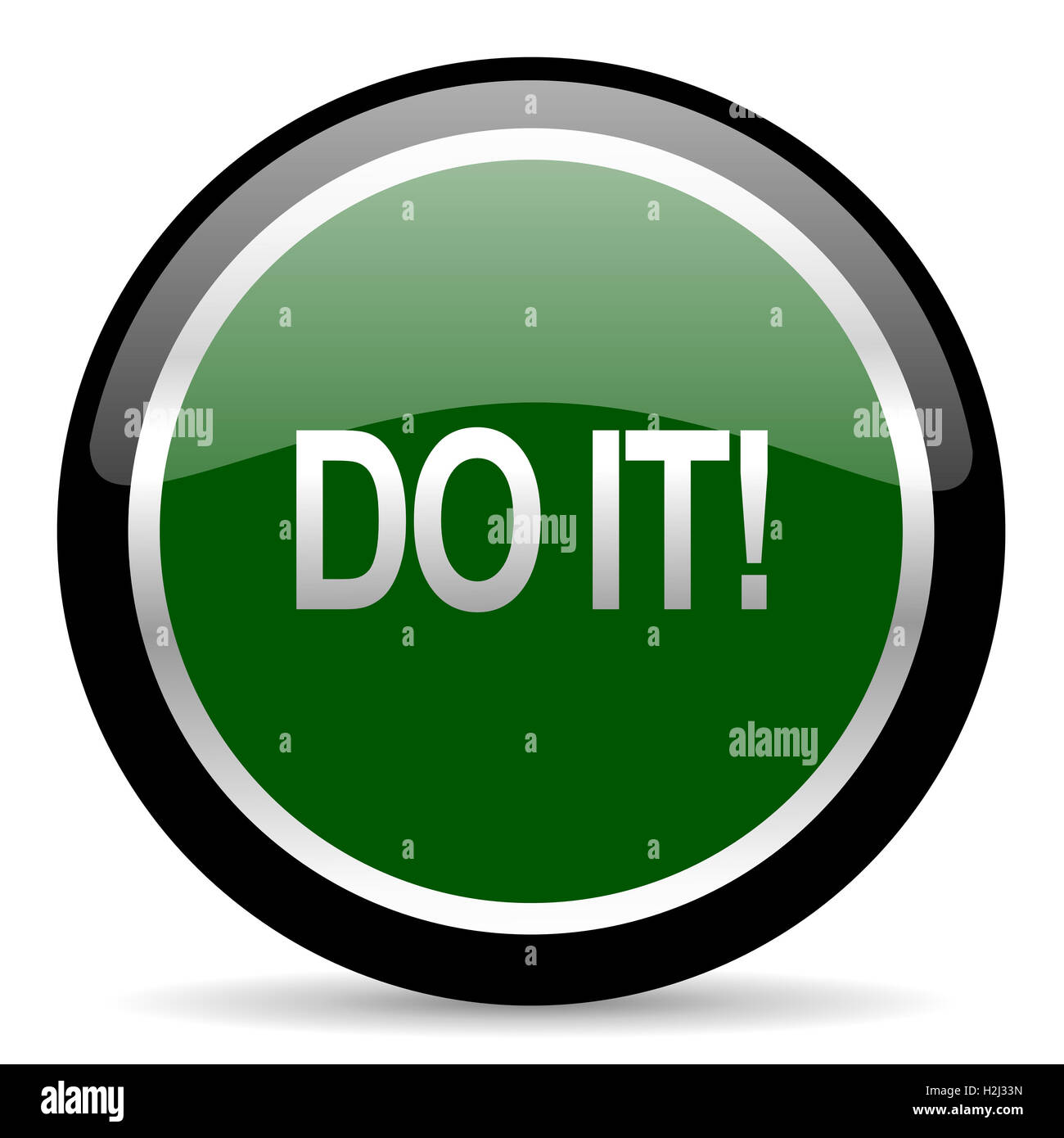 do it icon Stock Photo - Alamy
