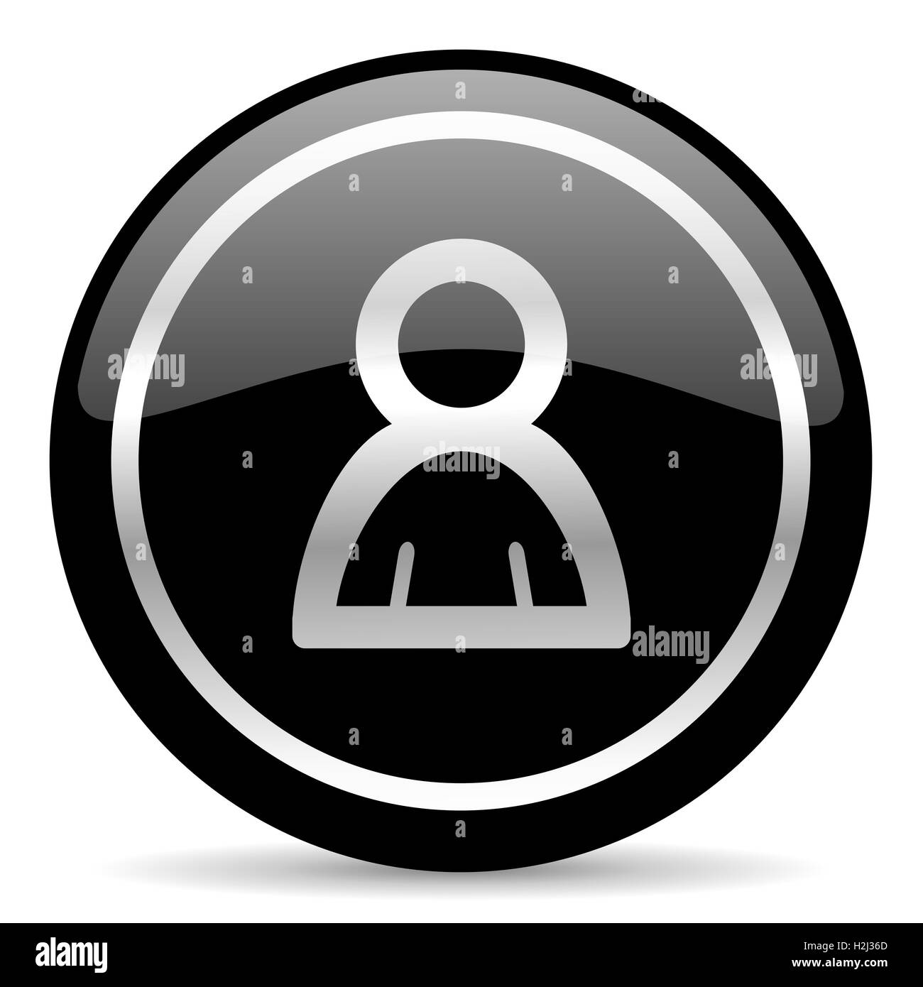 Person icon Cut Out Stock Images & Pictures - Alamy