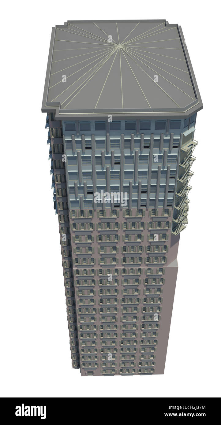 Highly detailed building Stock Photo - Alamy