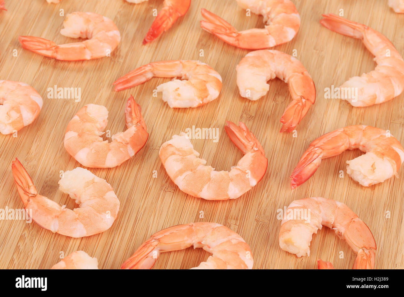 Boiled shrimp close-up Stock Photo - Alamy