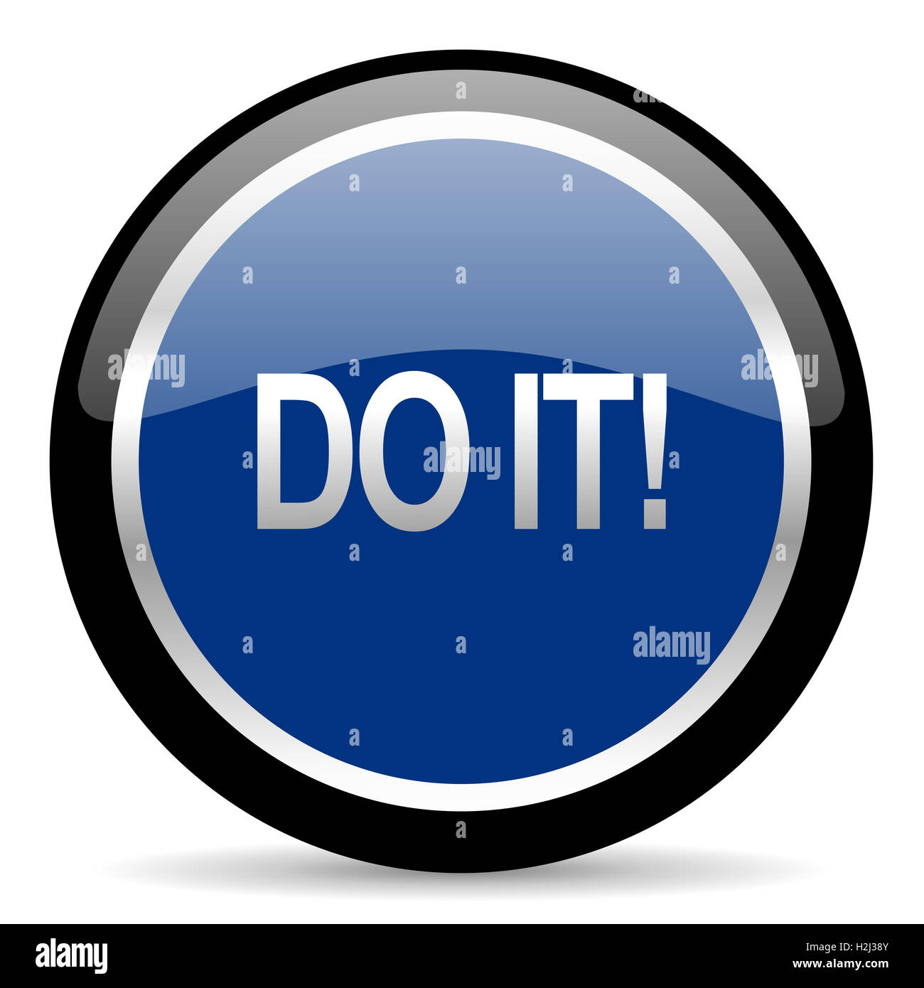 do it icon Stock Photo - Alamy