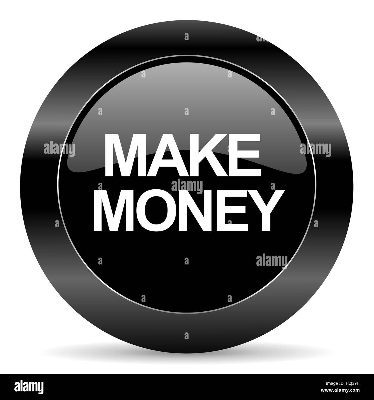 Icon grow wealth Black and White Stock Photos & Images - Alamy
