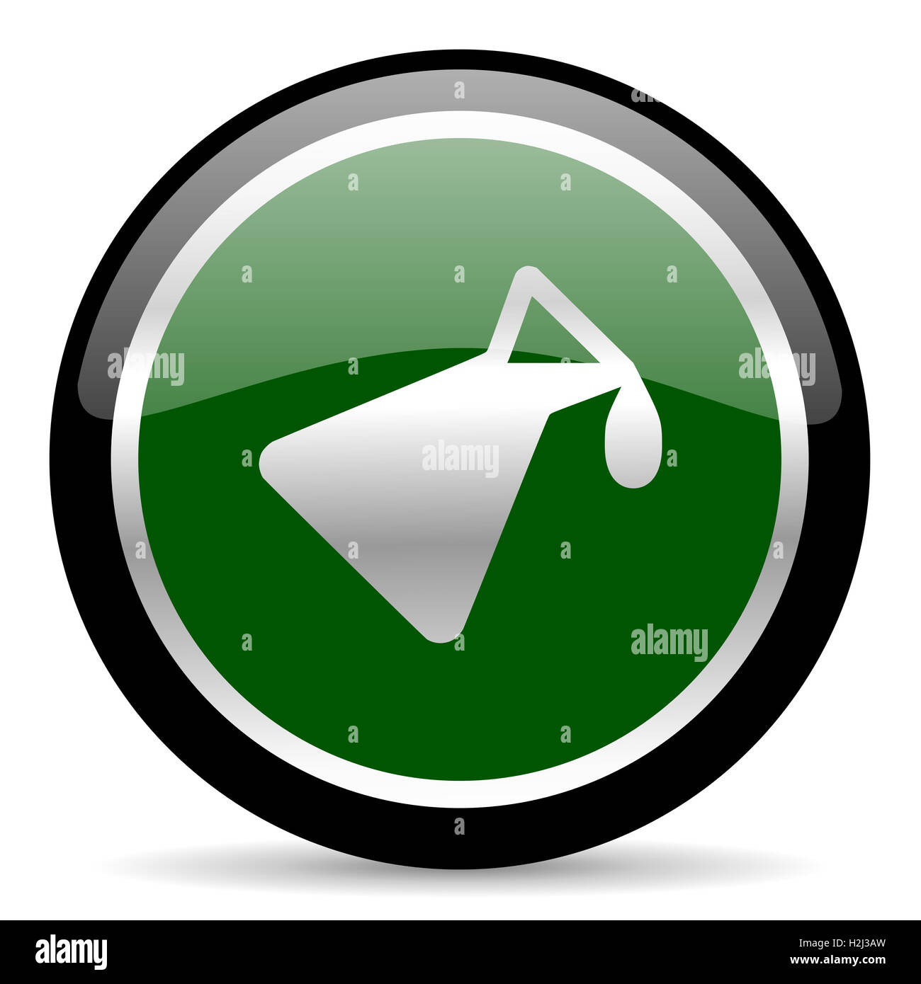Chemistry icon test analysis Cut Out Stock Images & Pictures - Alamy