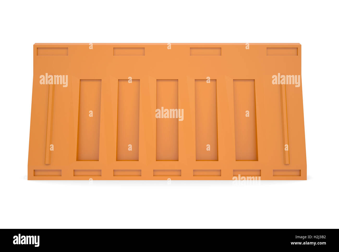 Portable traffic barriers Stock Photo - Alamy