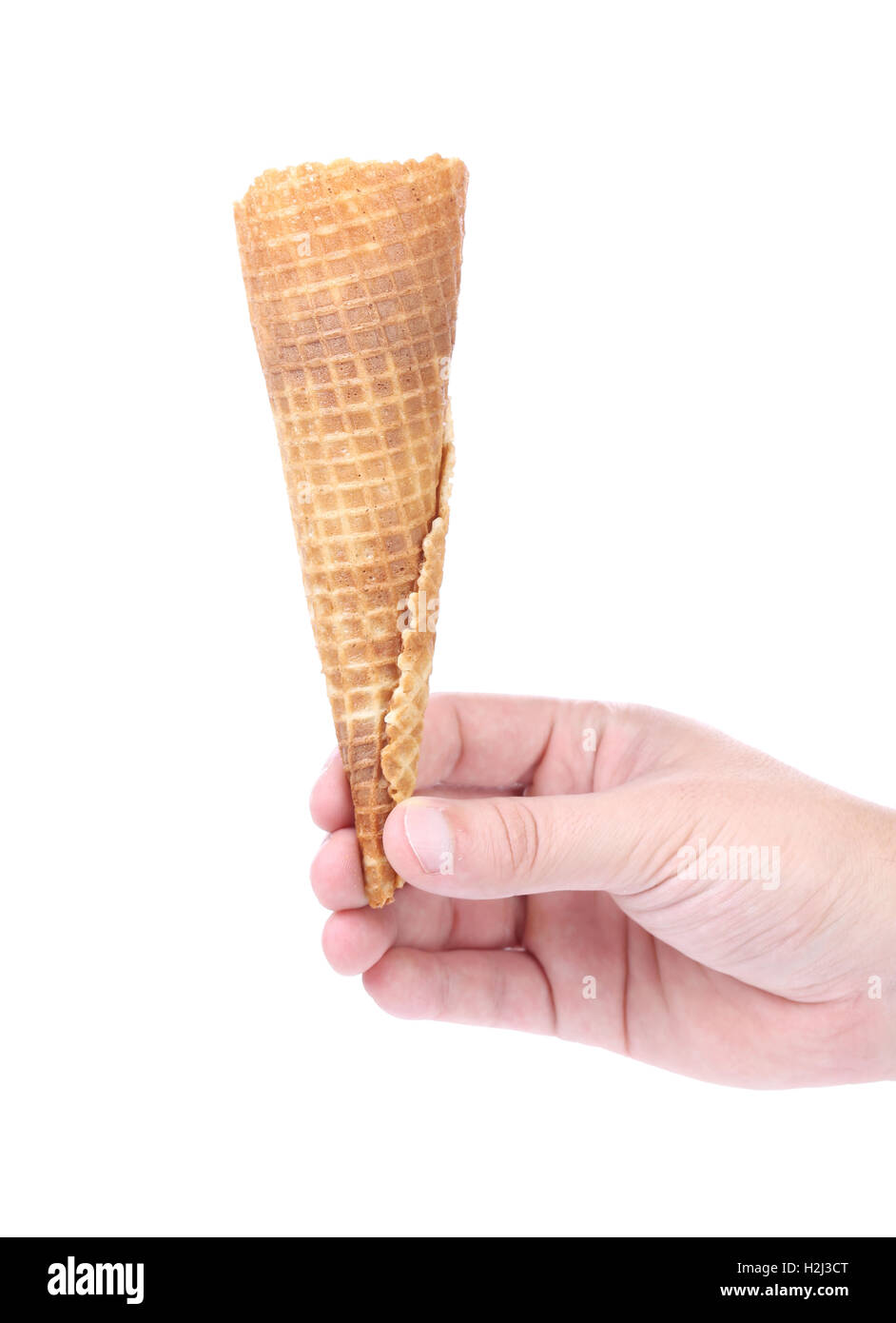 Two ice cream wafer Cut Out Stock Images & Pictures - Alamy