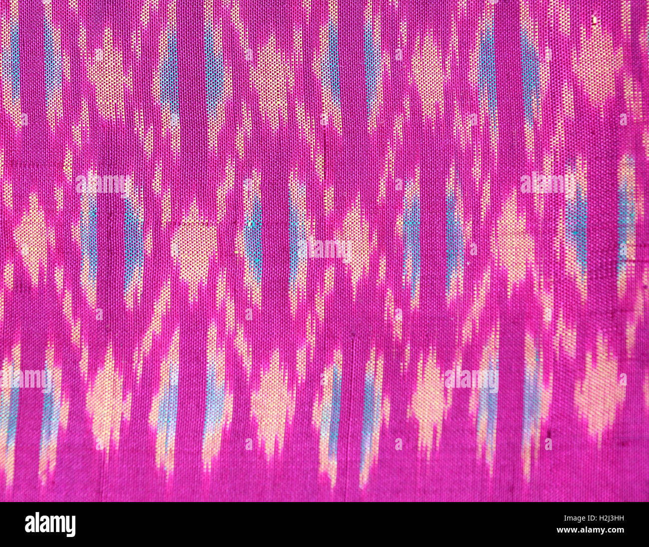 Thai silk pattern Stock Photo - Alamy