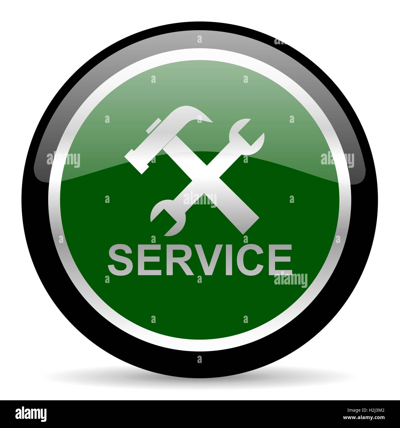 Service symbol hi-res stock photography and images - Alamy