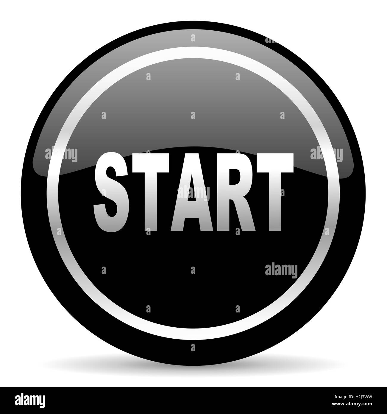 Start Black and White Stock Photos & Images - Alamy